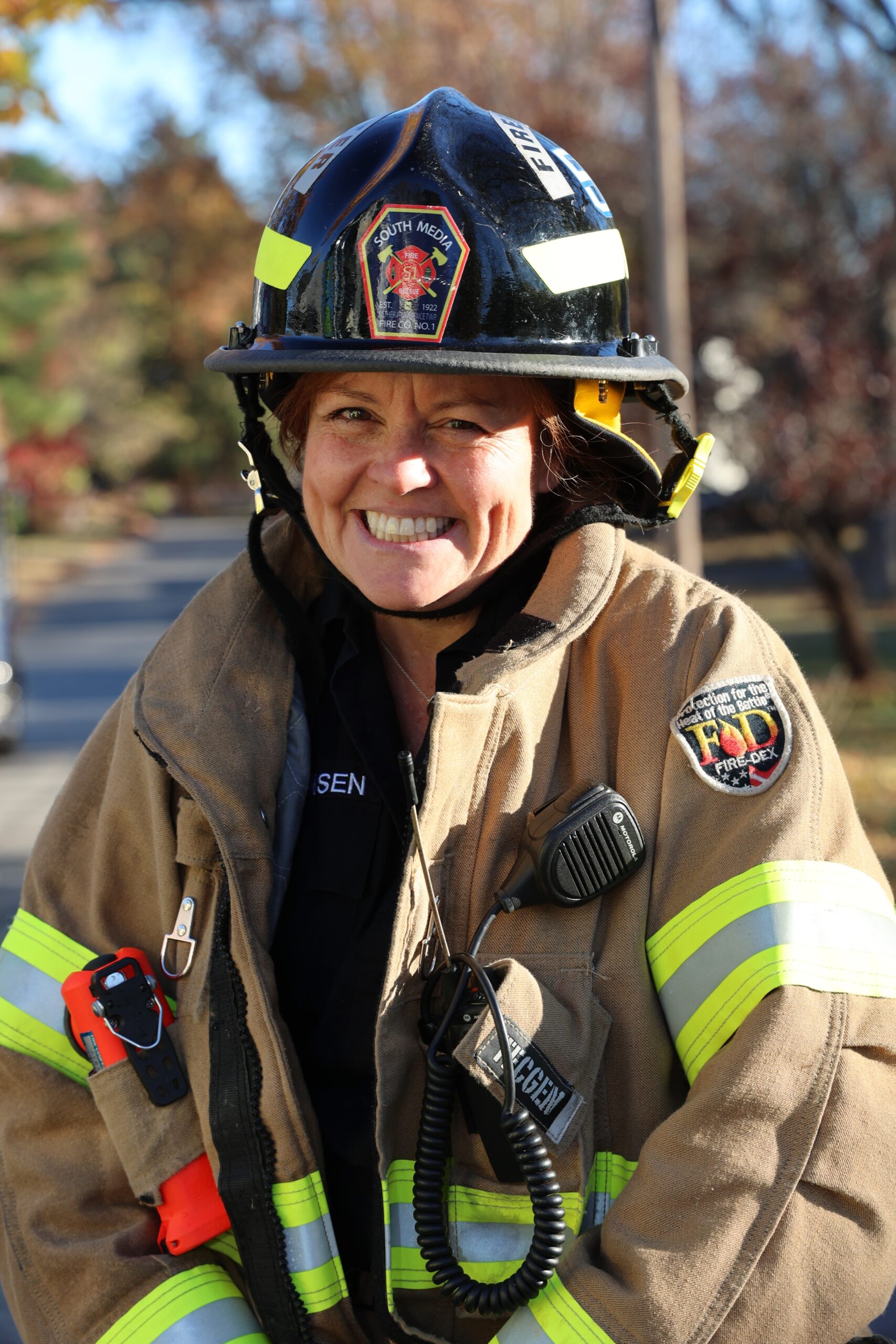Volunteer Firefighter Encourages Other Women to Join Male-Dominated ...